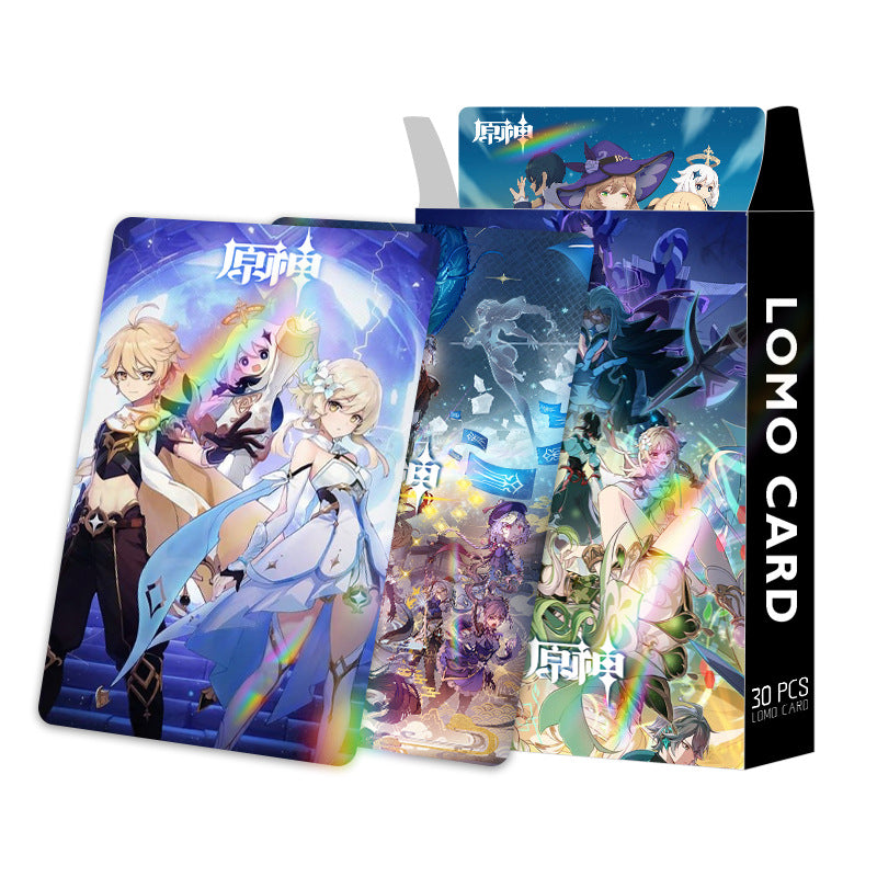 Genshin Impact Collectible Cards LOMO Flashcards – GenshinHome