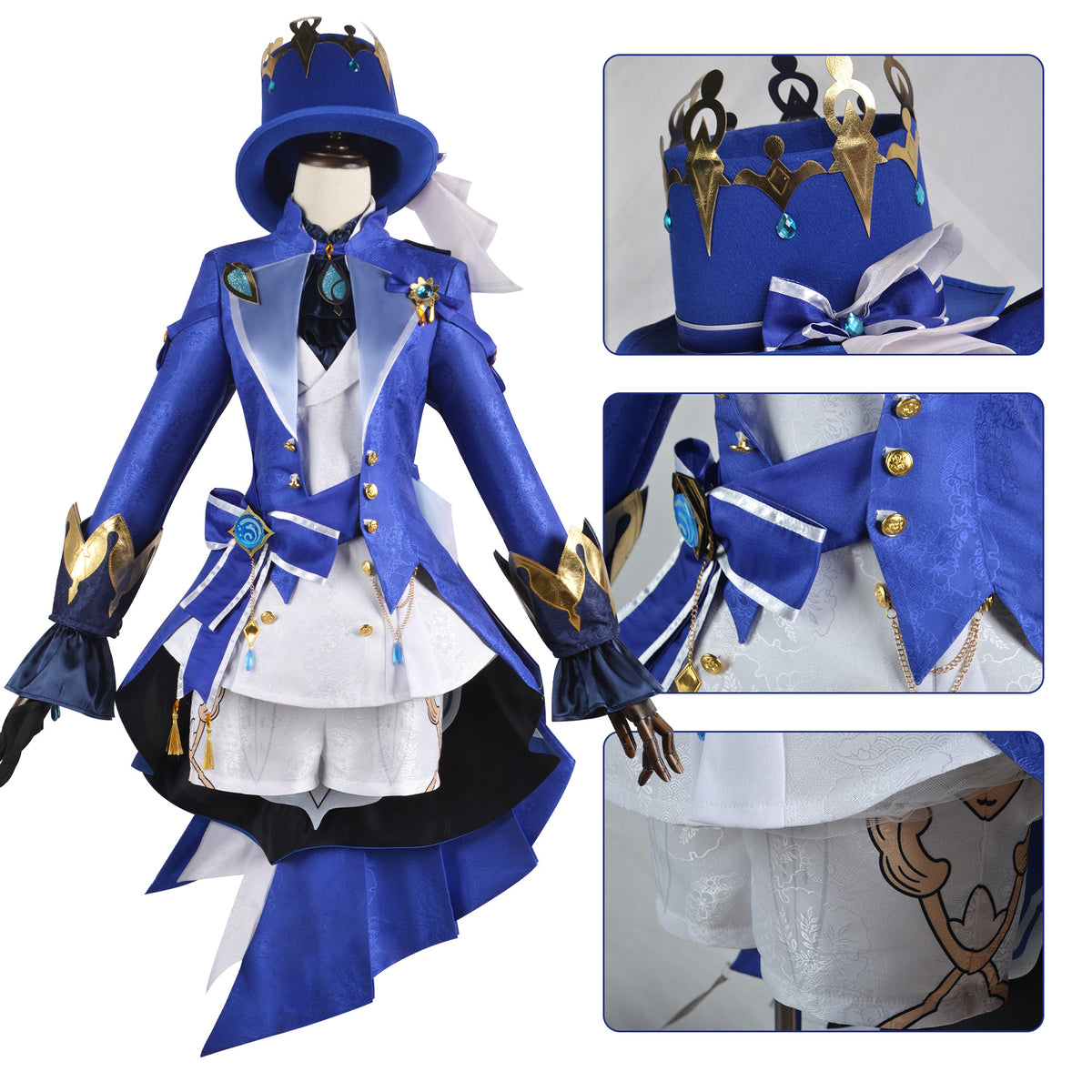Furina Cosplay Costume Fontaine God Genshin Impact – GenshinHome